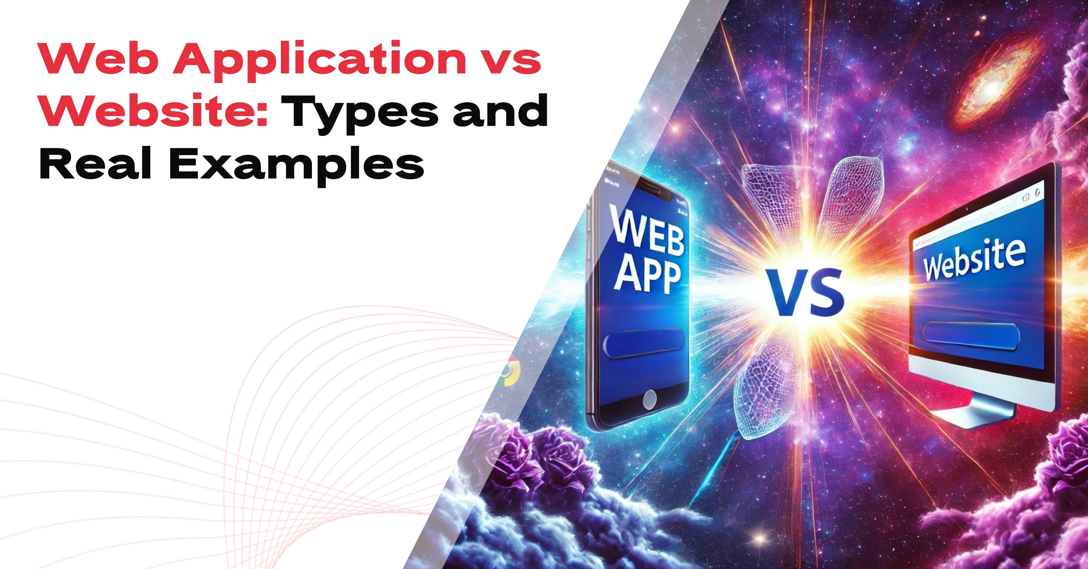 Web Application Vs Website Types And Real Examples